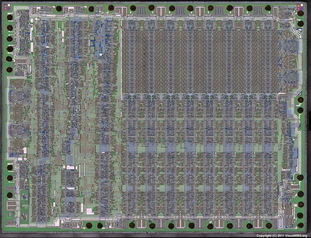 Inside the 1802: a Visual6502.org View | The CPU Shack Museum