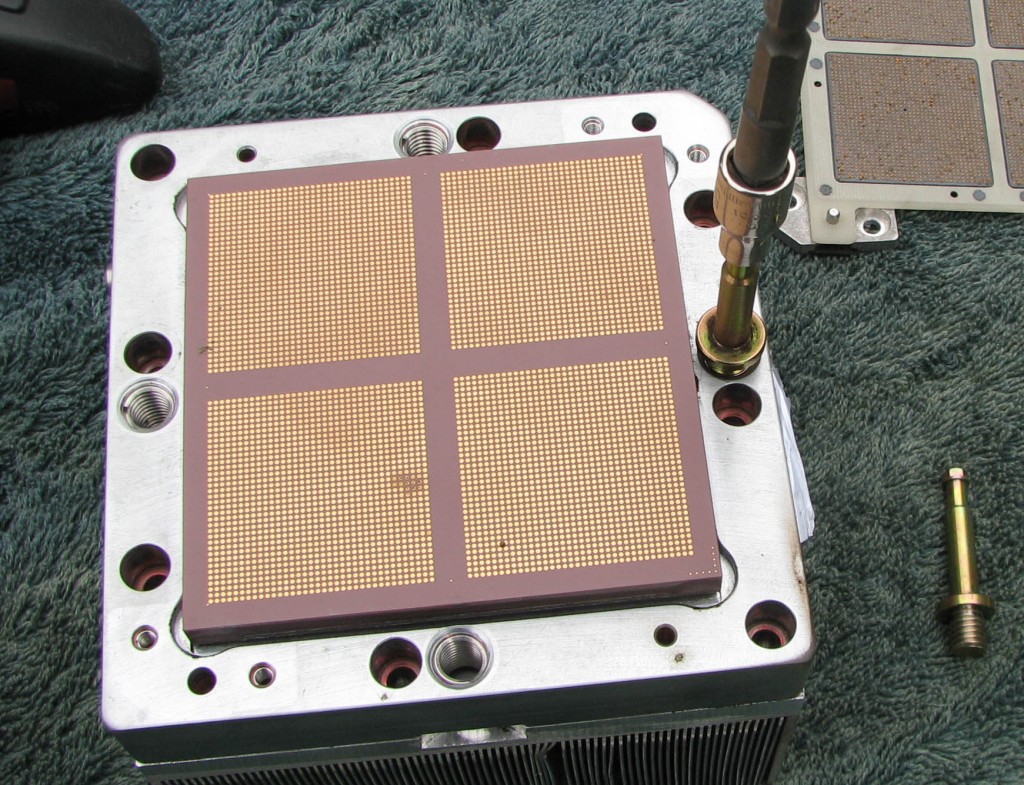 How To: Disassembling an IBM POWER4 MCM | The CPU Shack Museum