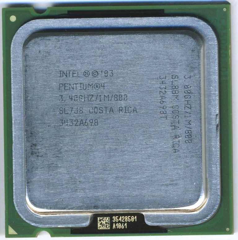 The Story of the IBM Pentium 4 64-bit CPU | The CPU Shack Museum