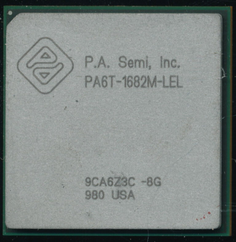 CPU of the Day: P.A. Semi PA6T PowerPC | The CPU Shack Museum